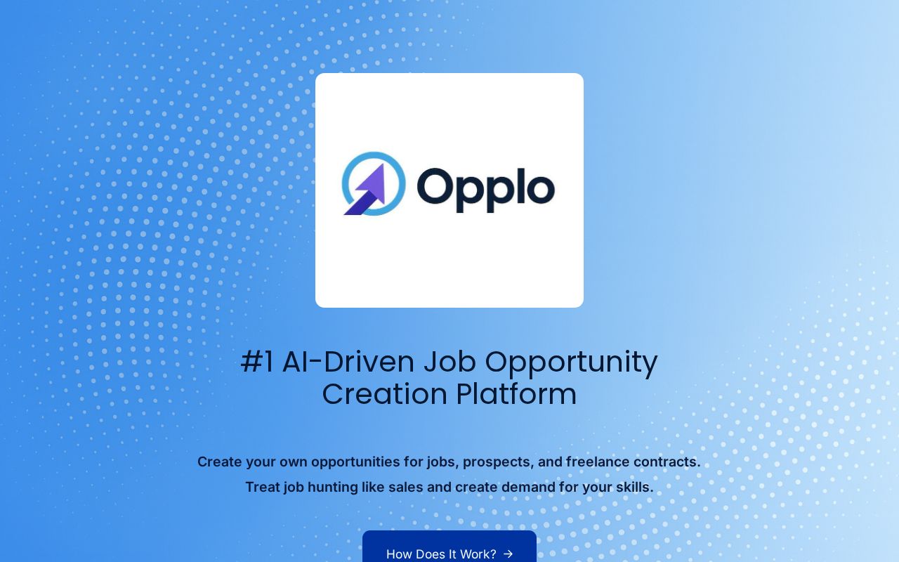 Create My Opportunity